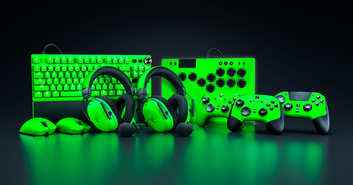 Razer Esports Green Collection | Razer United States