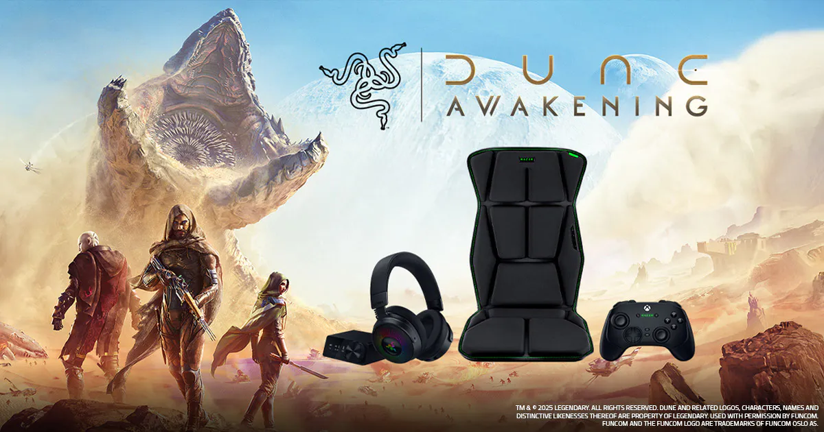 Razer Sensa x Dune: Awakening Immersive Gear | Razer United States