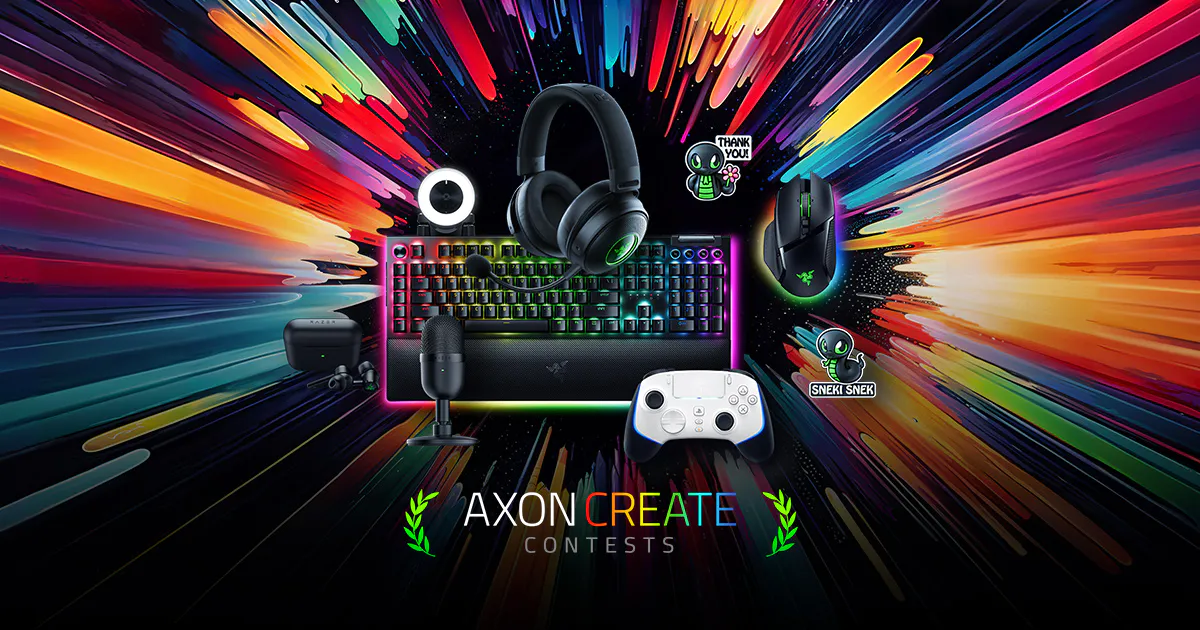 Enter Axon Contests: Win Gear and Earn Tokens | Razer United States